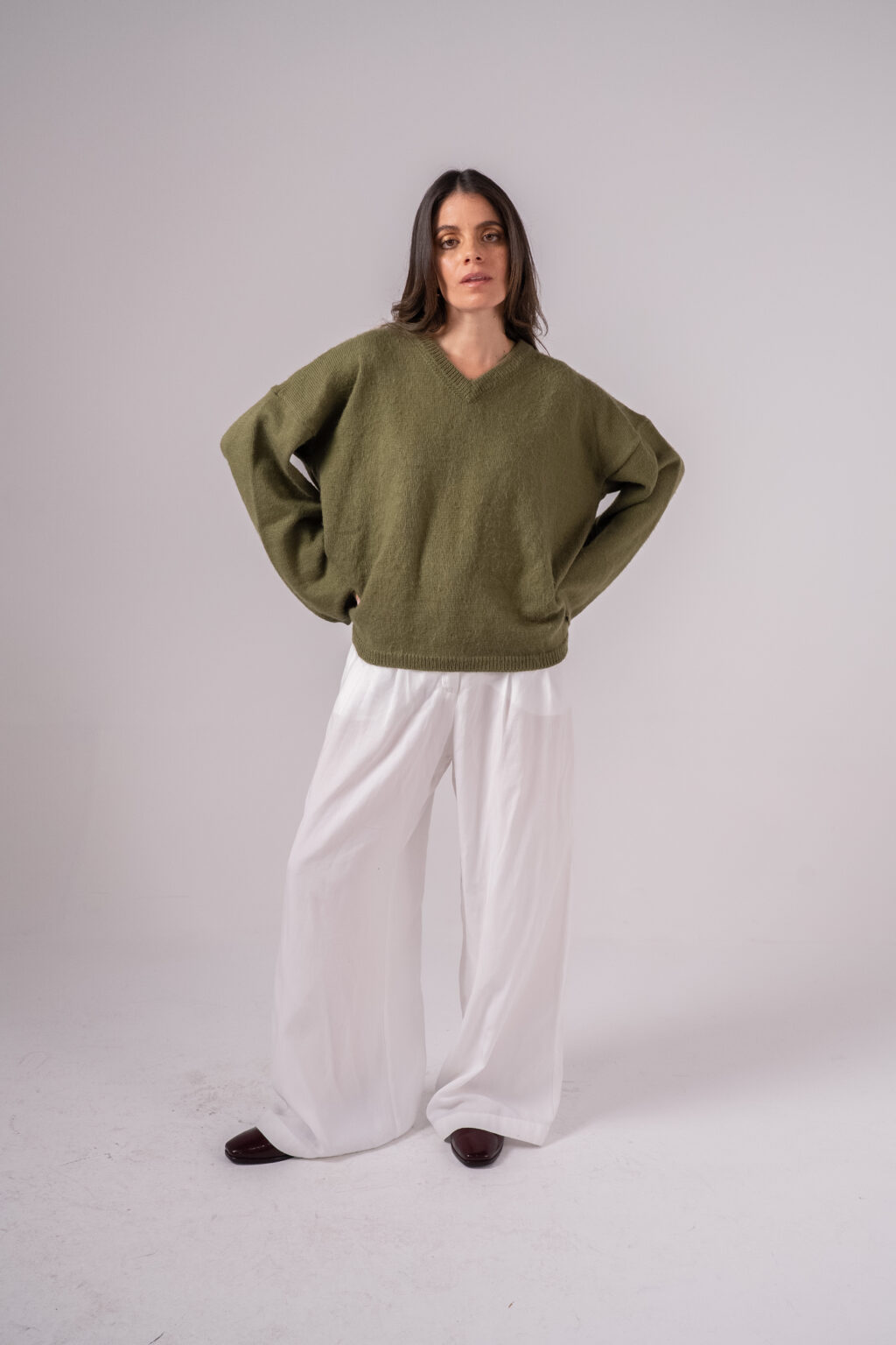 Kerry Natural Knit Jumper - Be Nalúa
